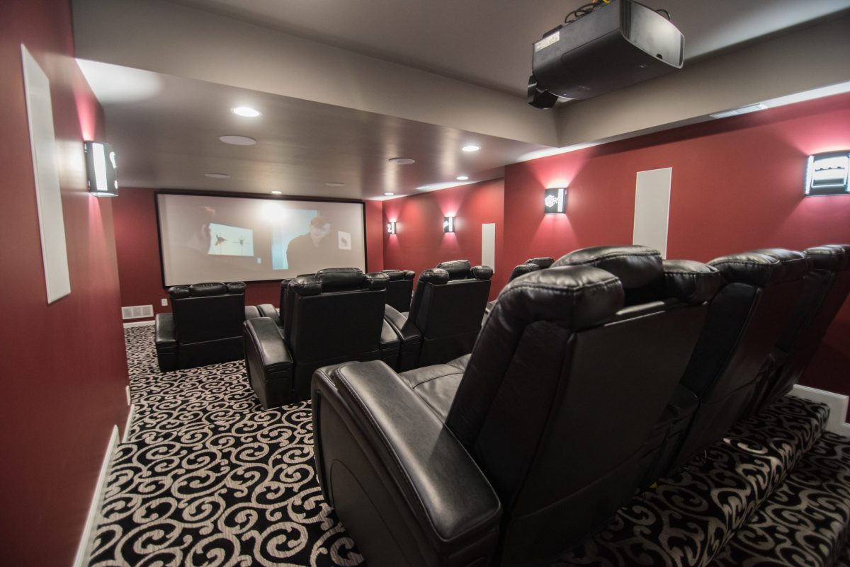 Design A Unique Basement Home Theater - Basements Plus Michigan