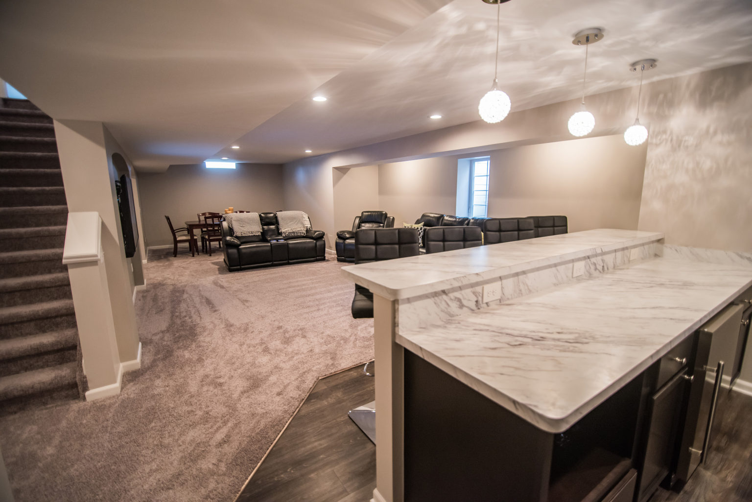 Macomb Mi Basement Transformation Basements Plus