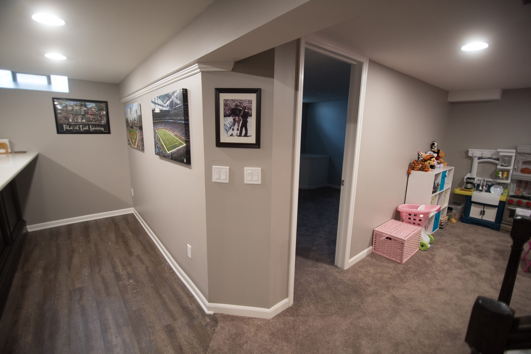 Project Gallery: Basement with Traditional Design, Troy MI