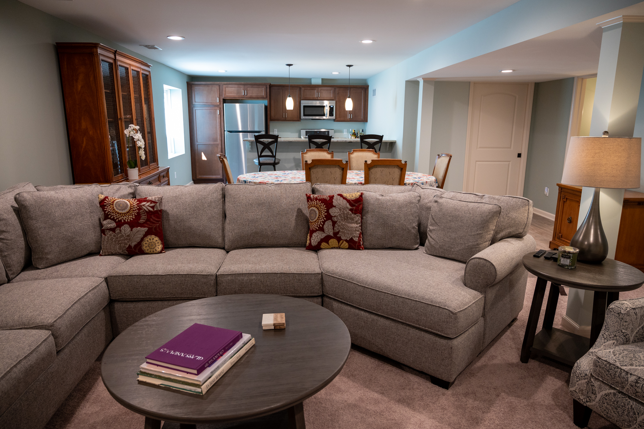 Finished Basement in Howell, MI for Large Family Gatherings - Basements ...