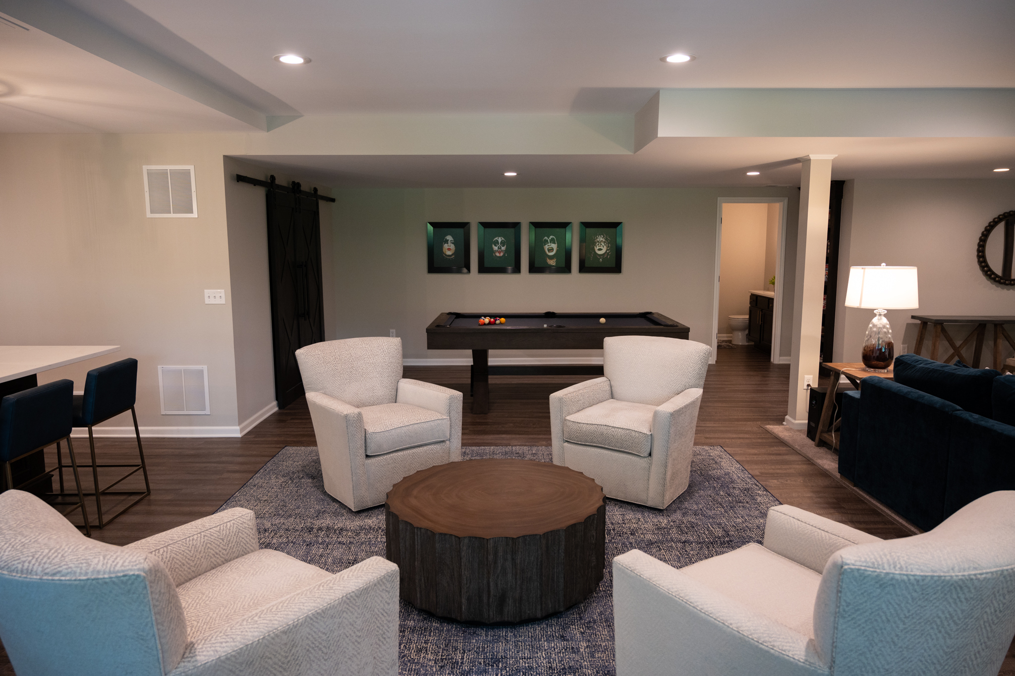 Large Michigan Walkout Basement in Oxford, MI - Basements Plus