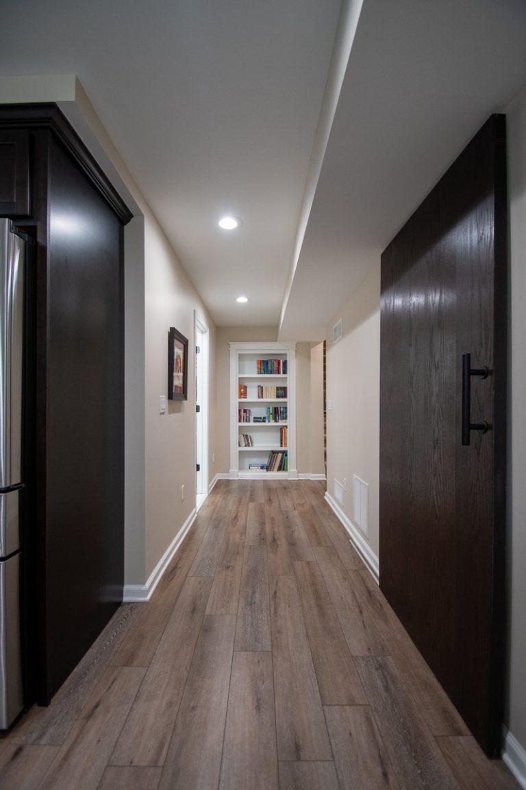 Finished Walkout Basement in Washington Twp. - Basements Plus