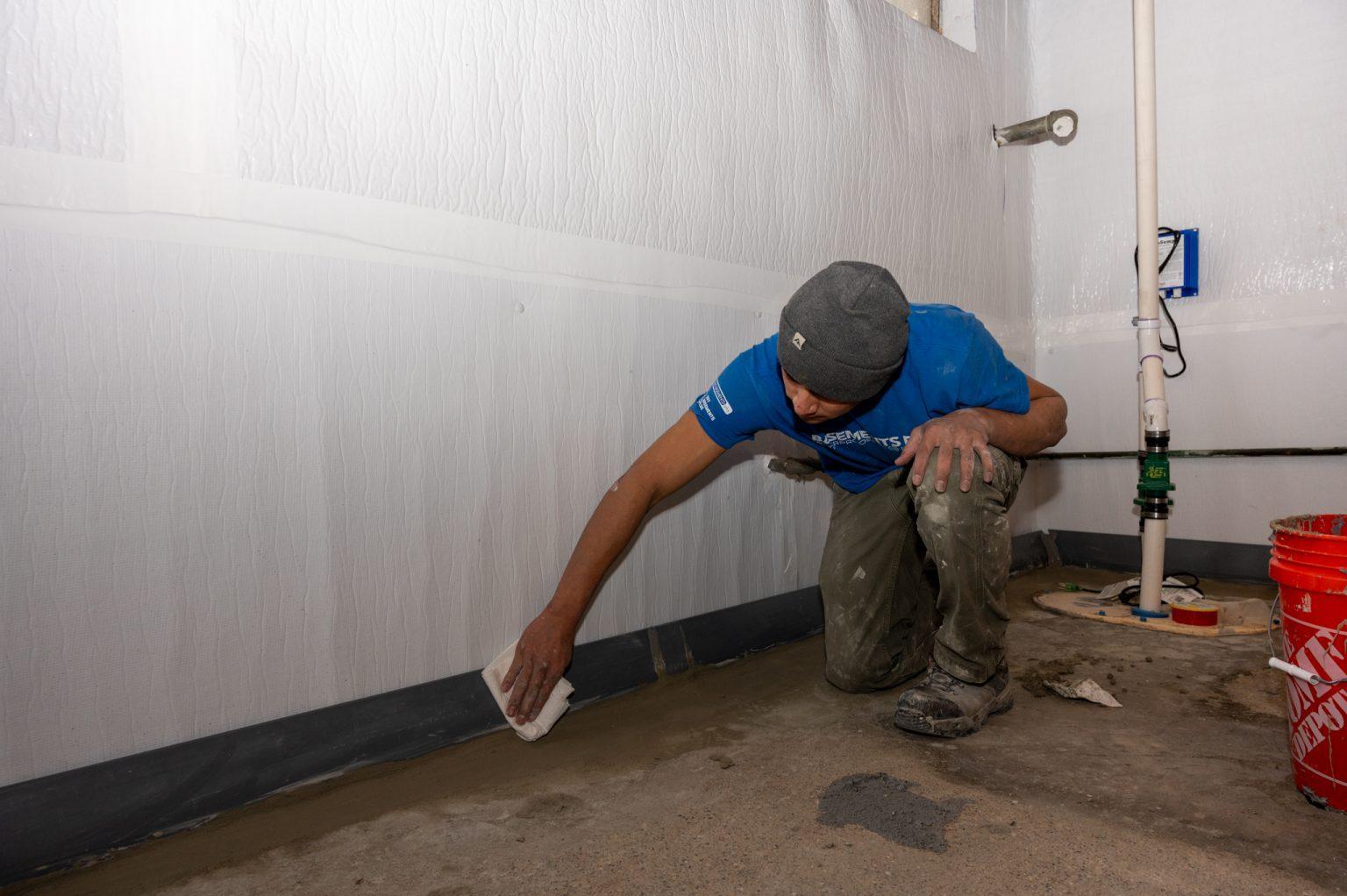 2 Track Water System - Basements Plus