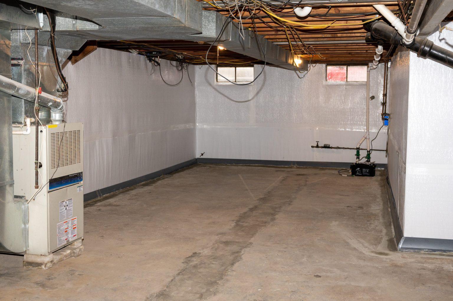 2 Track Water System - Basements Plus