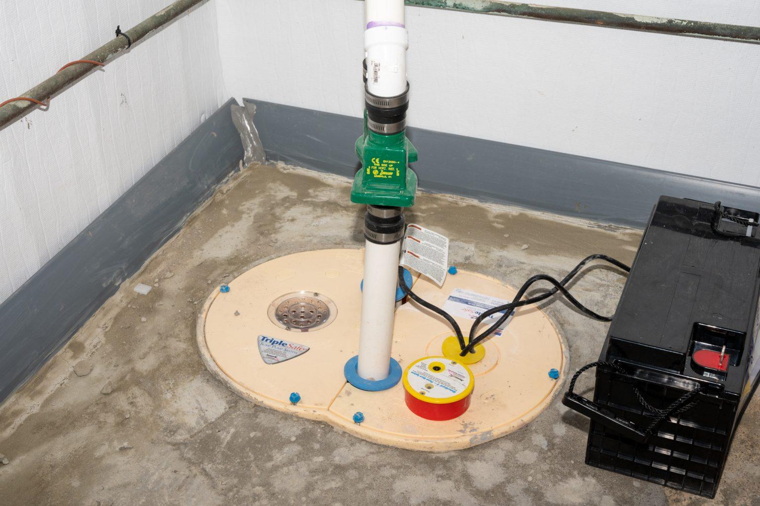 2 Track Water System - Basements Plus