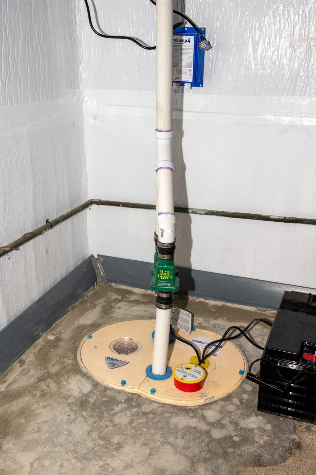 2 Track Water System - Basements Plus