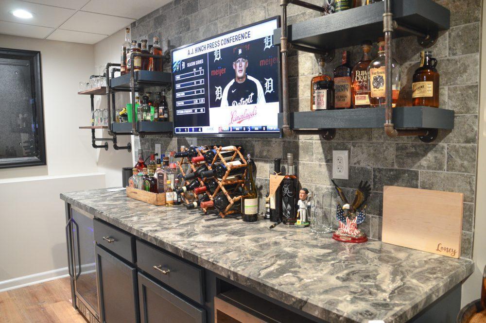 Finished Basement In Brighton Mi Basements Plus