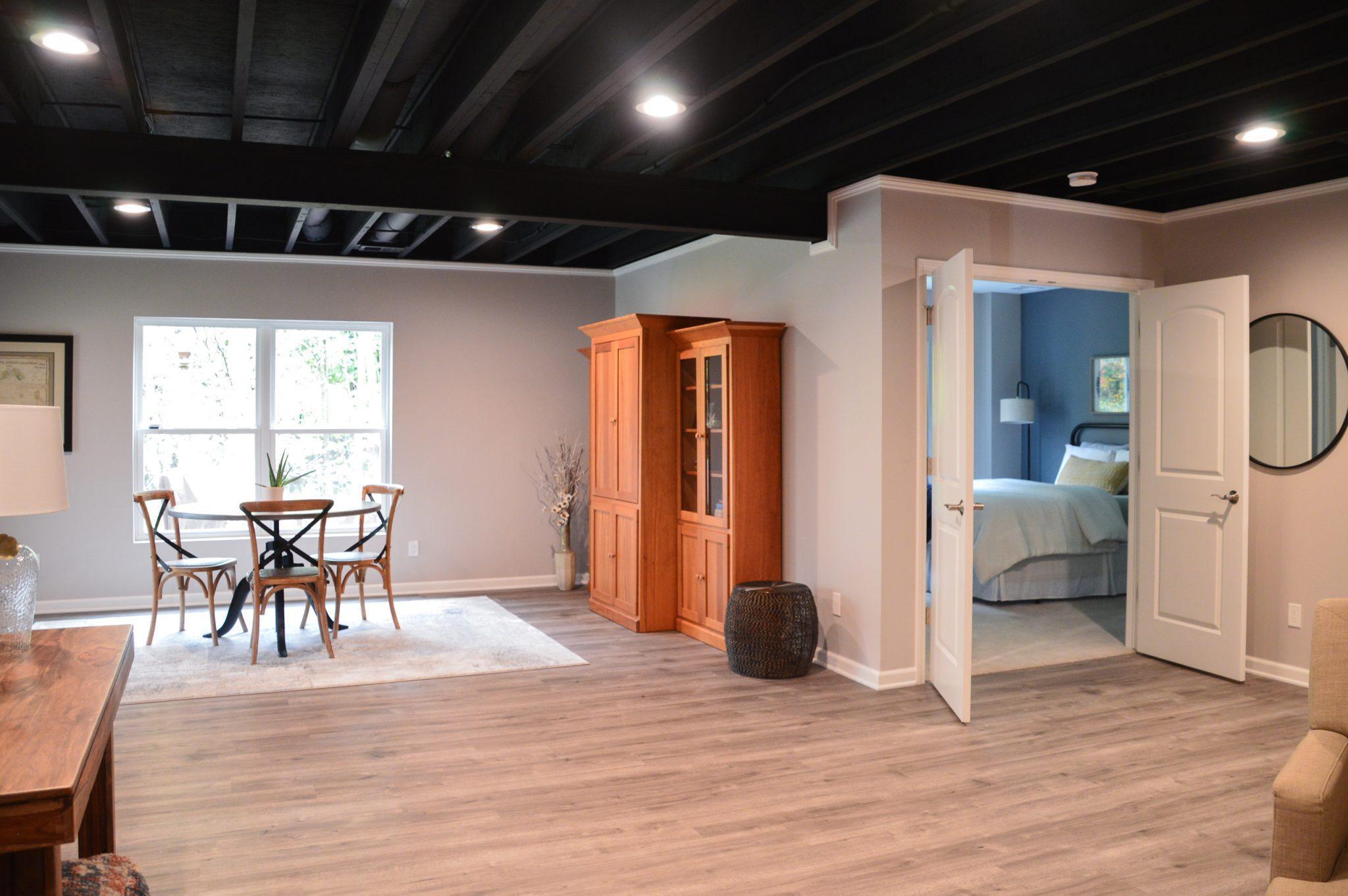 Finished Basement in Clarkston, MI - Basements Plus