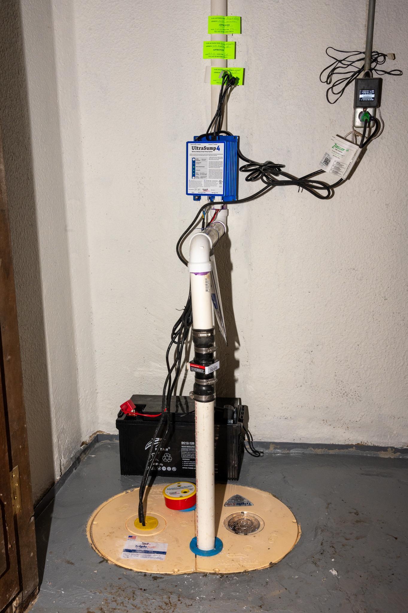 Battery Backup Install - Basements Plus