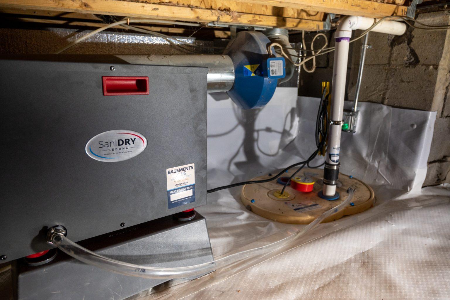 Crawl Space Encapsulation Gallery - Basements Plus