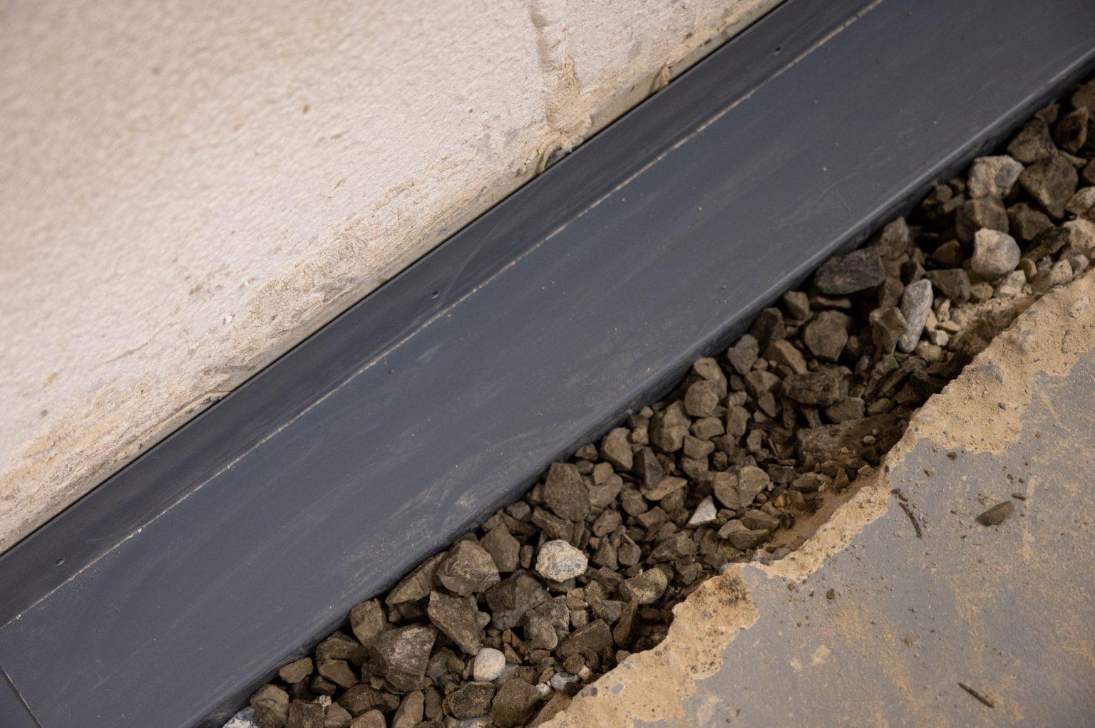 Waterguard and Sump Install - Basements Plus