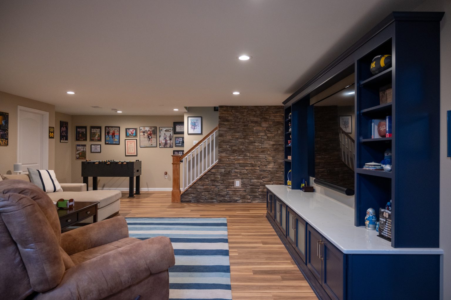 Finished Basement with Kitchen, Guest Room and Bathroom in Northville ...
