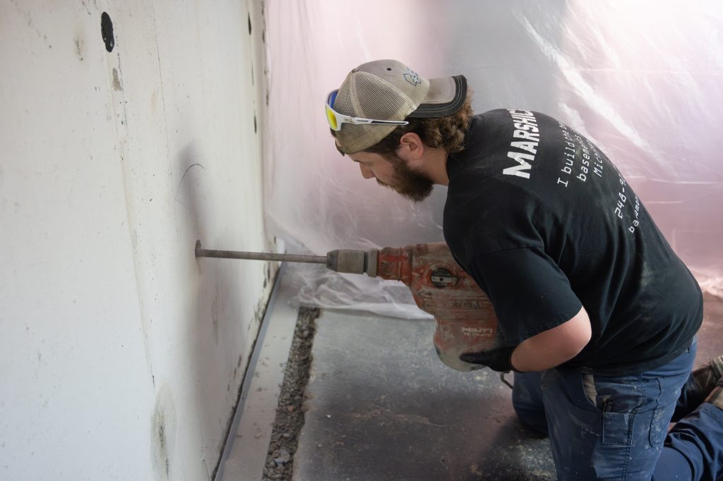 Egress Window Install - Basements Plus