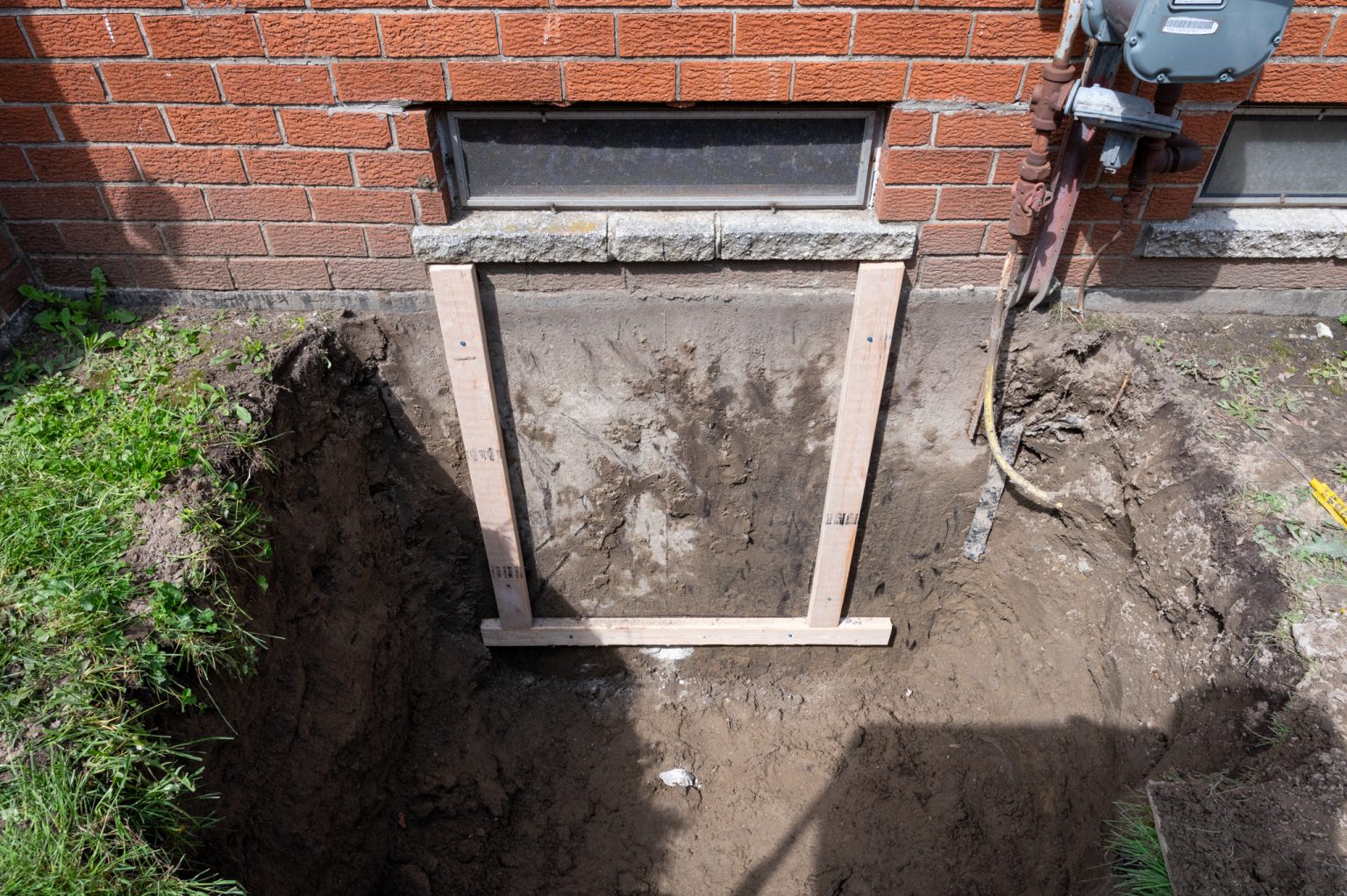 Egress Window Install - Basements Plus
