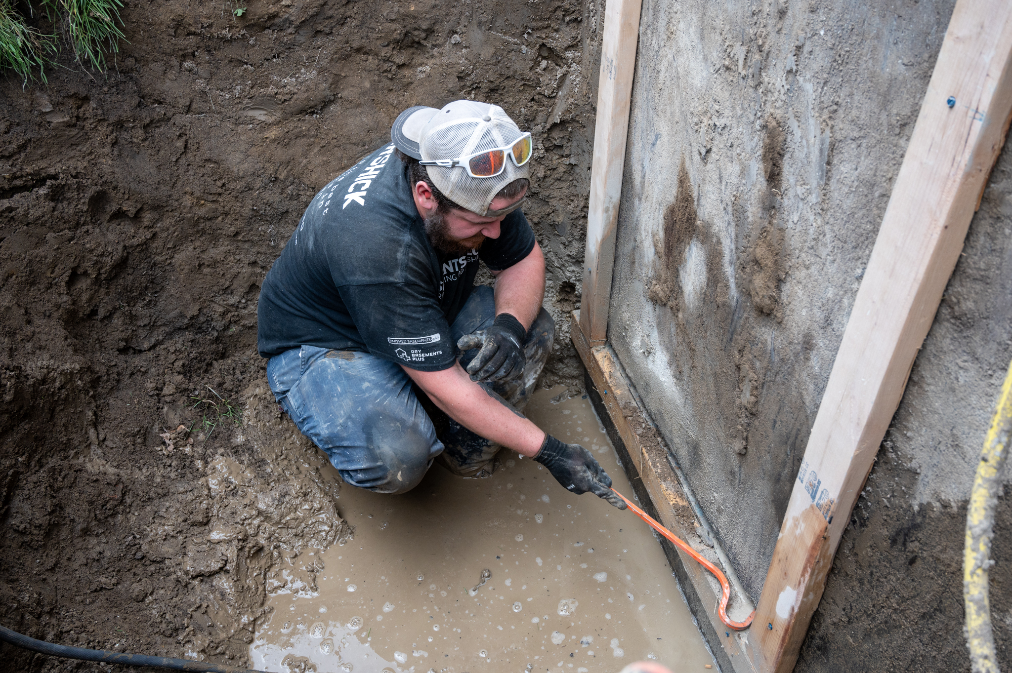 Egress Window Install - Basements Plus