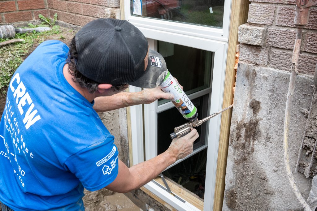 Egress Window Install - Basements Plus