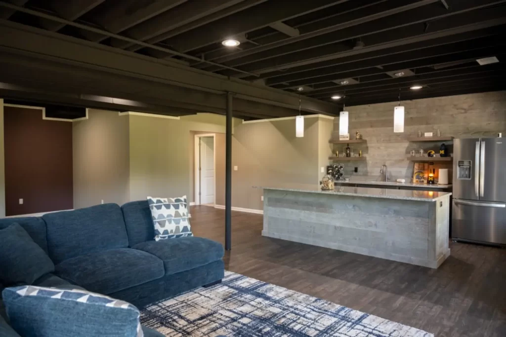 16 Incredible Unfinished Basement Ideas You Can DIY - Basements Plus