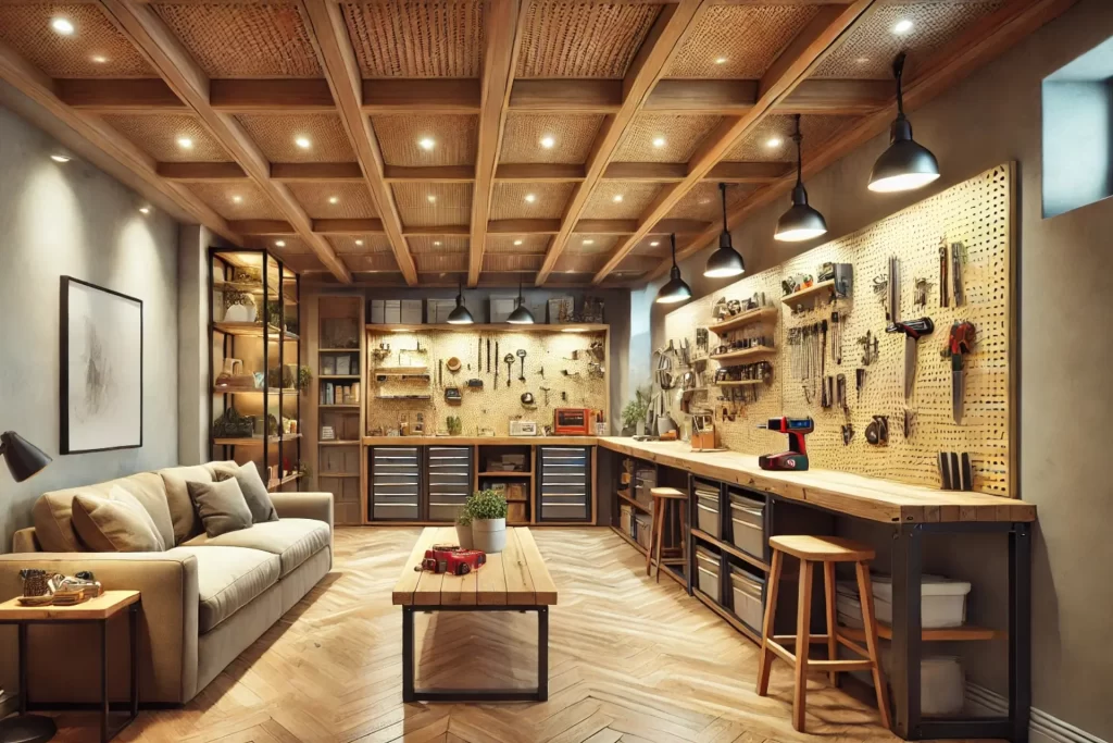 16 Incredible Unfinished Basement Ideas You Can DIY - Basements Plus